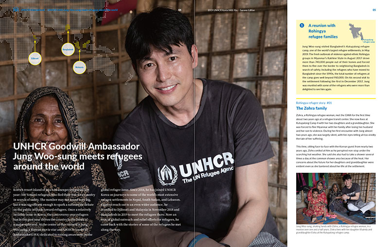 With You Magazine by UNHCR Korea. Summer 2019 | Jordi Matas | Photographer